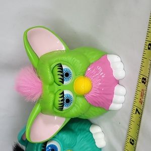 Toys | Vintage 1998 Furbies Plastic Mini Furby Set Of 3 Mcdonalds Happy ...